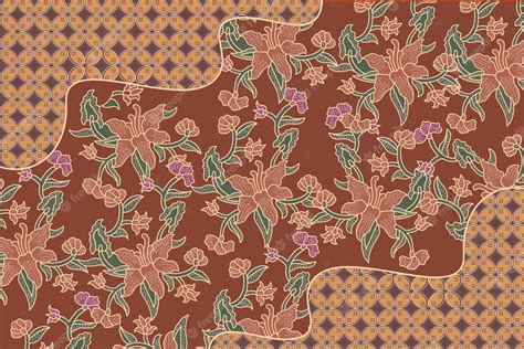 Premium Vector Traditional Batik Pattern From Indonesia Vector