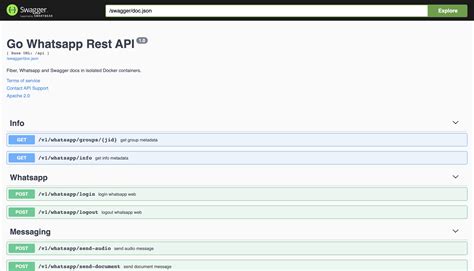 GitHub Cooljar Go Whatsapp Fiber Go WhatsApp REST API Implementation Using Fiber And Swagger