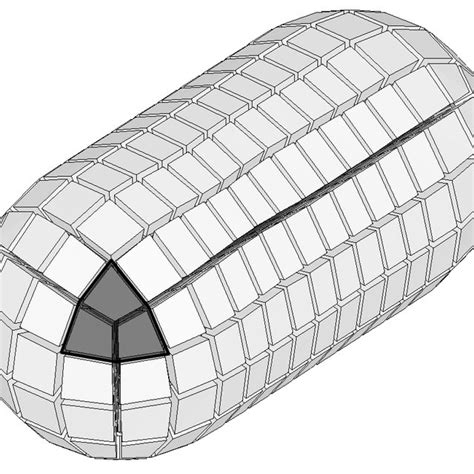Hexahedral Mesh With Local Refinement For The Exterior Domain Of The