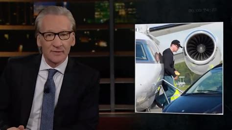 Bill Maher Scolds Hypocrite Leo Dicaprio For Using Private Jets Video
