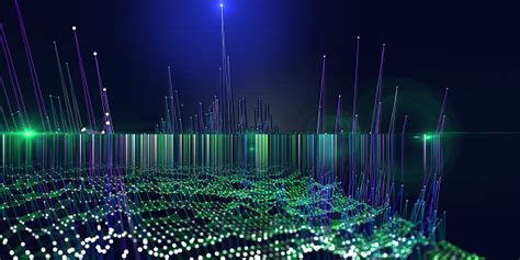 초점이 맞지 않는 추상 배경 보드 가상 그래프 그리드 3d 알고리즘의 프리젠 테이션 개념 빅 데이터 비즈니스 과학 및 기술을위한