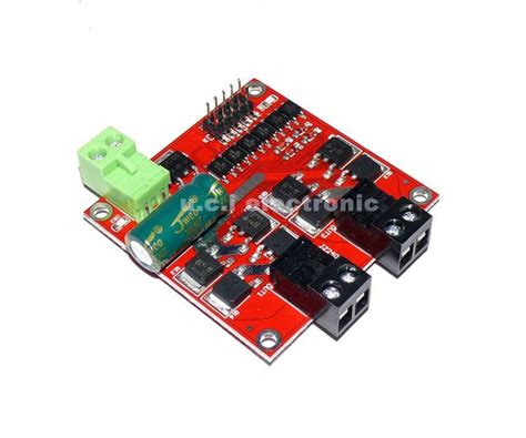 【uci電子】14 0 E 雙路直流馬達驅動模組 雙路直流電機驅動模組 大功率工業級正反轉pwm調速 7a