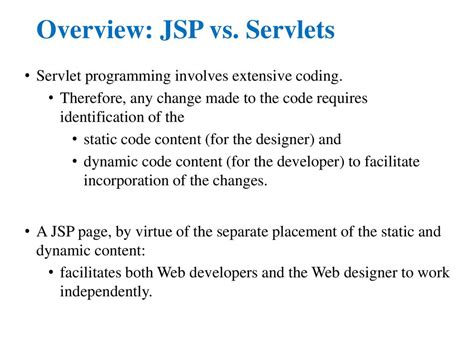 Introduction To Jsp Java Server Pages Ppt Download