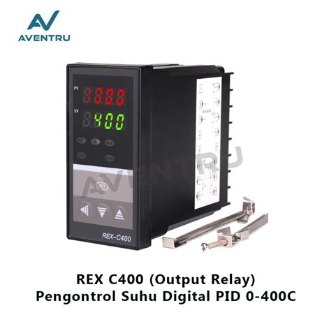 Jual Pid Rex C400 Temperature Thermostat Thermocouple Controller Output Relay Shopee Indonesia