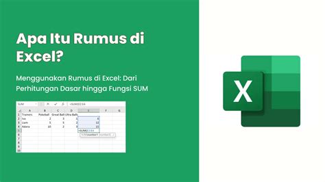 belajar excel 11 apa itu rumus di excel — minarsih tech