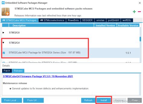 【蓝桥杯嵌入式组】hal库stm32cubemx学习笔记一：软件安装hal库安装 Csdn博客