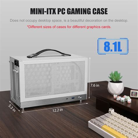 Mua S300 Gaming Case Front I O Usb 3 0 Type C Port Sfx Power Supply 100 130mm Cable