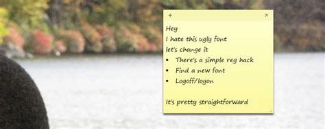 Change Font Sticky Notes Aviationluda