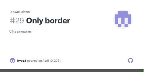 only border · issue 29 · labwc labwc · github