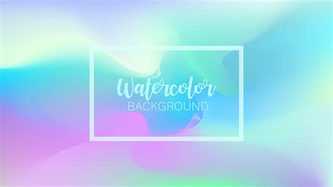 파스텔 수채화 배경입니다 패션 배경 수채화 브러시 스트로크 창조적 인 그림 예술적인 색상 팔레트 벡터 그림입니다 0명에 대한