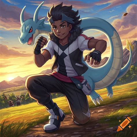 Raihan From Pokemon Sword And Shield On Craiyon