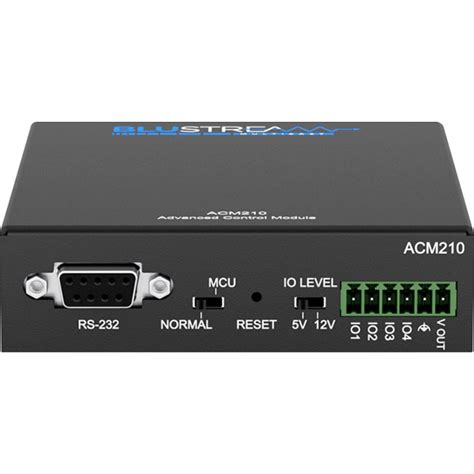 BLUSTREAM ACM210 ADVANCED CONTROL MODULE FOR TCP IP RS 232 AND IR SUITS IP300UHD IP350UHD