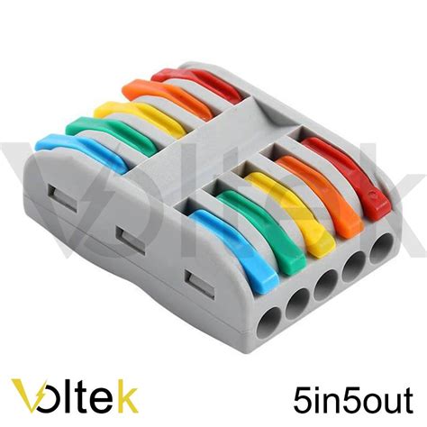 Quick Wire Connector 32a Wire Splitter Universal Wiring Terminal Block
