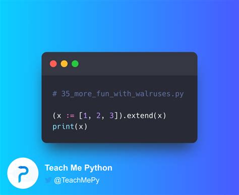 teach me python
