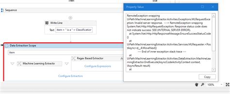 Intelligent OCR Machine Learning Extractor Internal Server Error Help UiPath