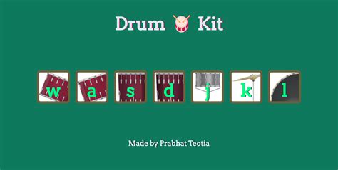GitHub WebDclassified Drum Kit
