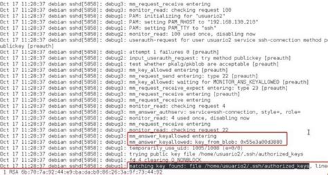 Ssh Error Failed Publickey For El Taller Del Bit