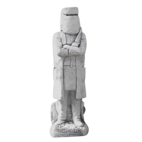 Ned Kelly Concrete Statue