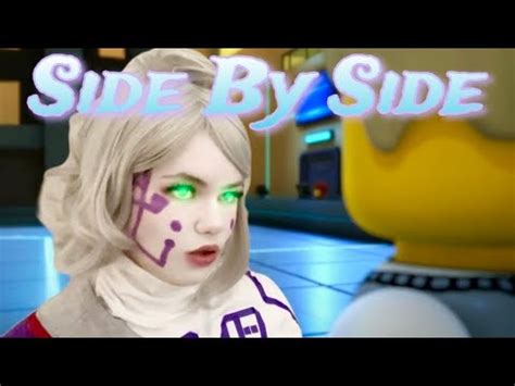 Lego Ninjago Rebooted Th Anniversary Scene Pixal Meets Zane Side By Side Youtube