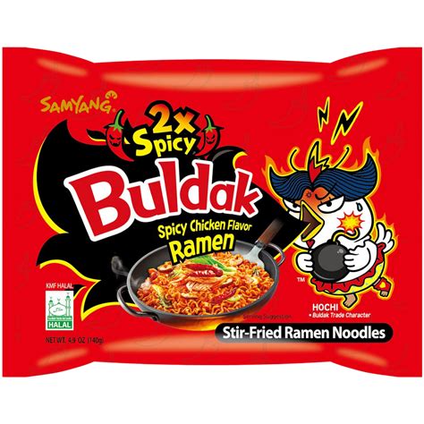 Samyang Buldak 2x Spicy Hot Chicken Flavour Ramen 140g | Poppin Candy