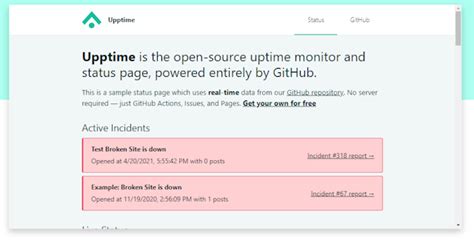 10 best free and open source status page tools instatus blog