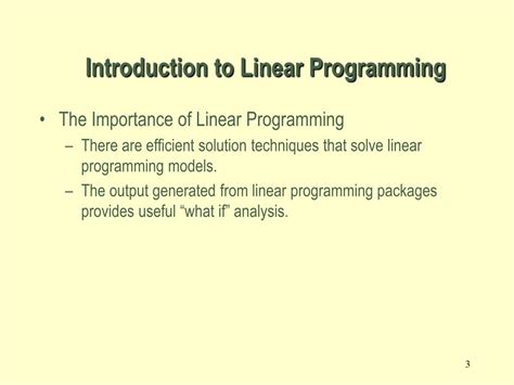 PPT Introduction To Linear Programming PowerPoint Presentation Free Download ID 3718678