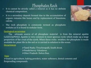 Presentation On Geology Pptx