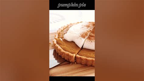 펌킨파이 홈베이킹 샬롯의식탁 Youtube