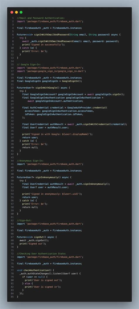Learn About Firebaseauth For Flutter Rishad N Posted On The Topic Linkedin