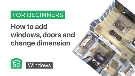 How To Add Windows Doors And Change Dimension On Windows PLANNER D YouTube