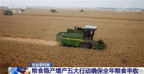 稳产增产五大行动 确保全年粮食丰收新闻频道央视网