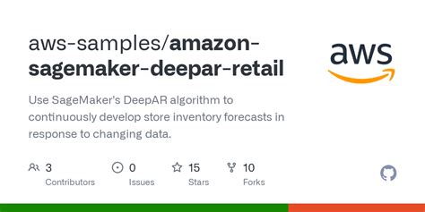 github aws samples amazon sagemaker deepar retail use sagemaker s