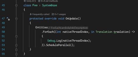 Scheduleparallel Vs Schedule Vs Run Overhead Cost Unity Engine