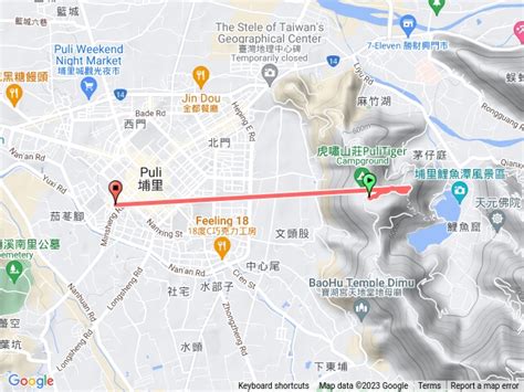 埔里鯉魚潭步道 健行筆記