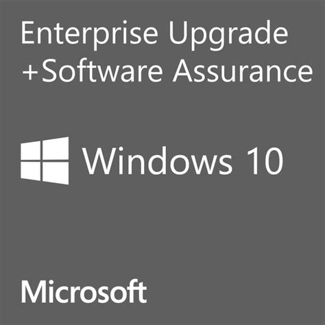 Windows 10 Enterprise Upgrade W Software Assurance Pack Microsoft Sk