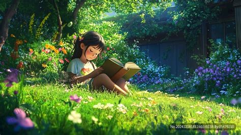 Ai创作图在草地上看书的小女孩 坐在草地上看书的女孩 在草地上看书的女孩 阳光下看书 投入看书的女孩 小女孩读书配图 独自野餐的小姑娘壁纸 认真看书的小姑娘 听故事场景 大树下读书的小女孩