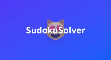 Sudokusolver A Hugging Face Space By Ltphat
