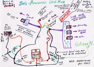 Powered USB Hub Help PC Interface Hobby Garage