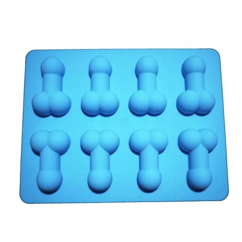 Holes Silicone Sex Molds For Chocolate And Candy Set