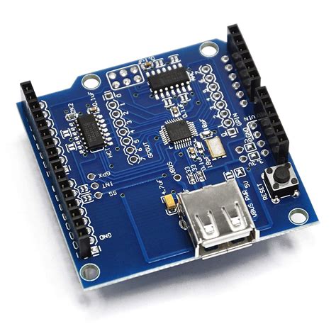 shield usb host p arduino circuito facil componentes eletronicos esp32 esp8266 arduino e