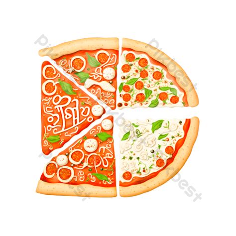 피자 조각 일러스트 Psd 무료 다운로드 Pikbest