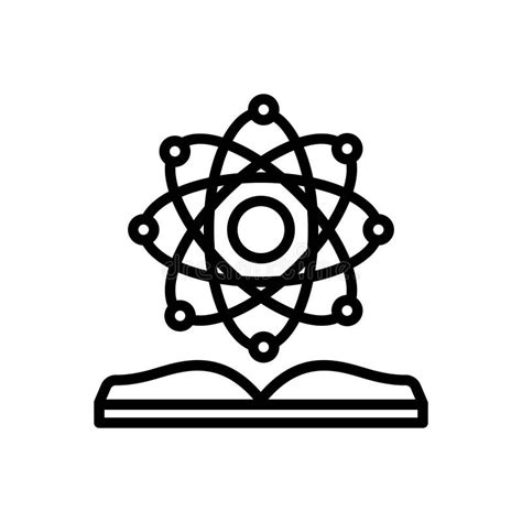 物理原子和中子的黑线图标 库存例证 插画 包括有 原子 科学 中子 投反对票 剪影 符号 图标 254374129