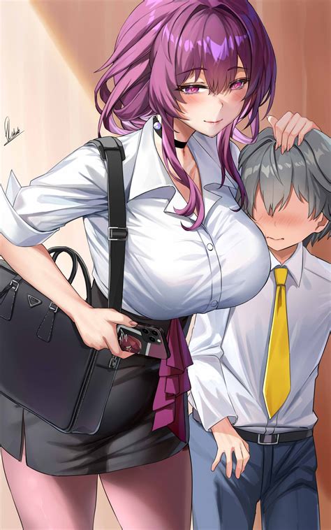 Trailblazer Kafka And Caelus Honkai And 1 More Drawn By Piukute062