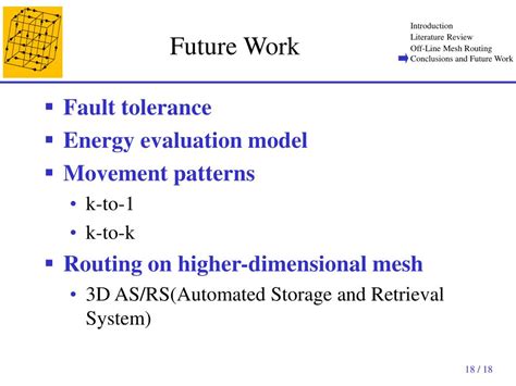 ppt off line agv routing on the 2d mesh topology with partial permutation powerpoint