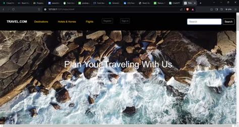 Travelwebsite Bootstrapmagic Webdesign Aswin T T