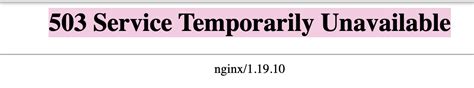 503 service temporarily unavailable · issue 1687 · nginx proxy nginx