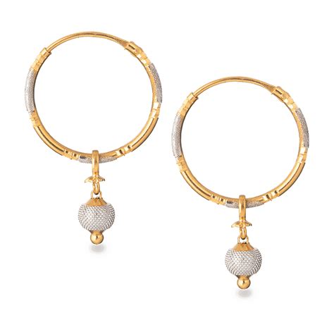 22ct Gold Hoop Earrings £2600000 Sku26916