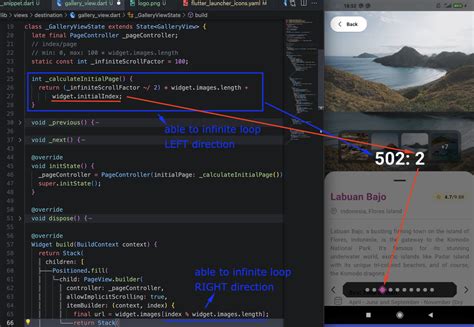 Dart Is There A Way To Have An Infinite Loop Using Pageview In Flutter Stack Overflow
