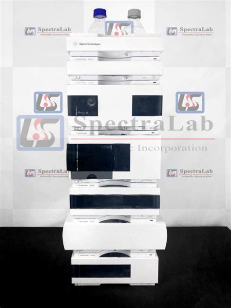 agilent 1200 series hplc system with diode array detector and degasser