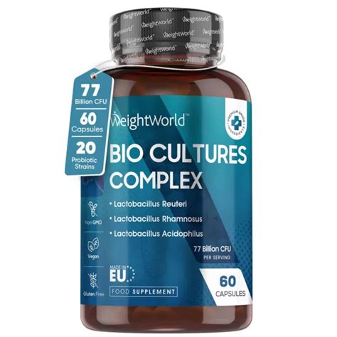 Bio Cultures Complex Probiotics And Prebiotics 77 Billion Cfu 20